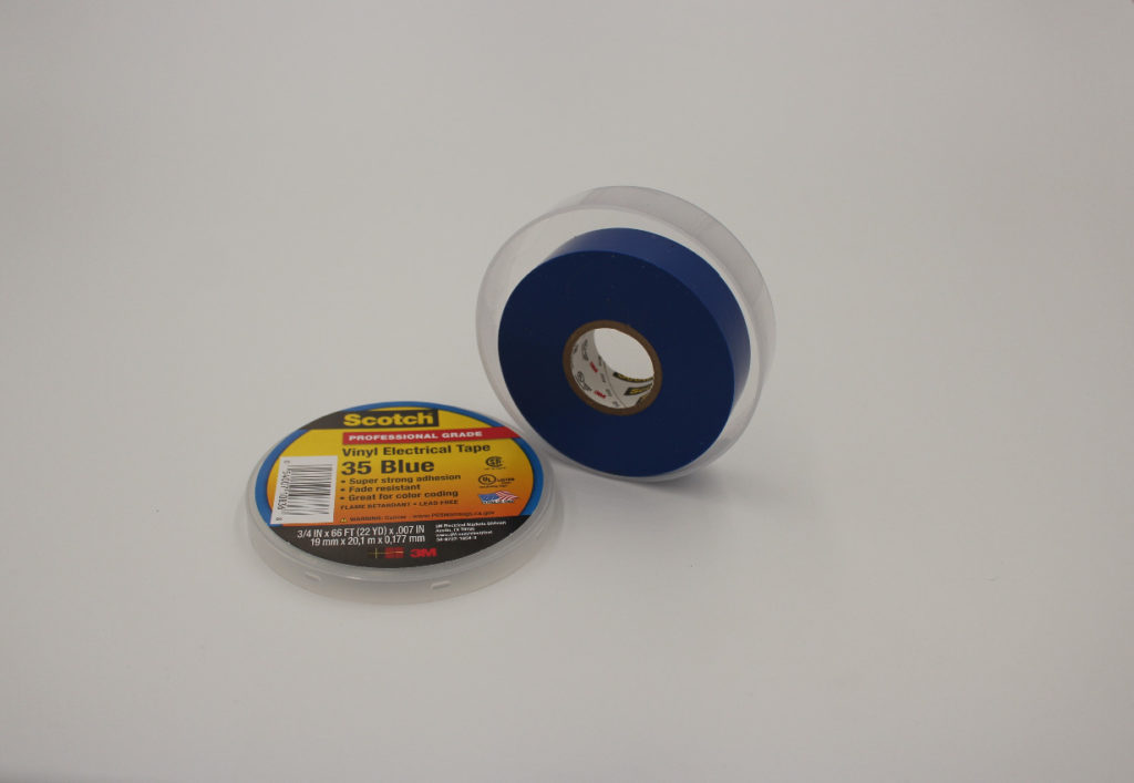 3M Scotch 35 Electrical Tape, Blue - Patriot Power & Communications